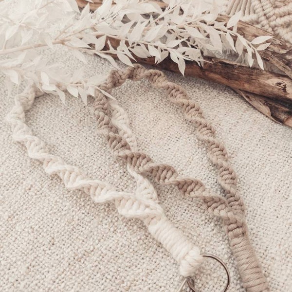 Macrame Keychain - Etsy