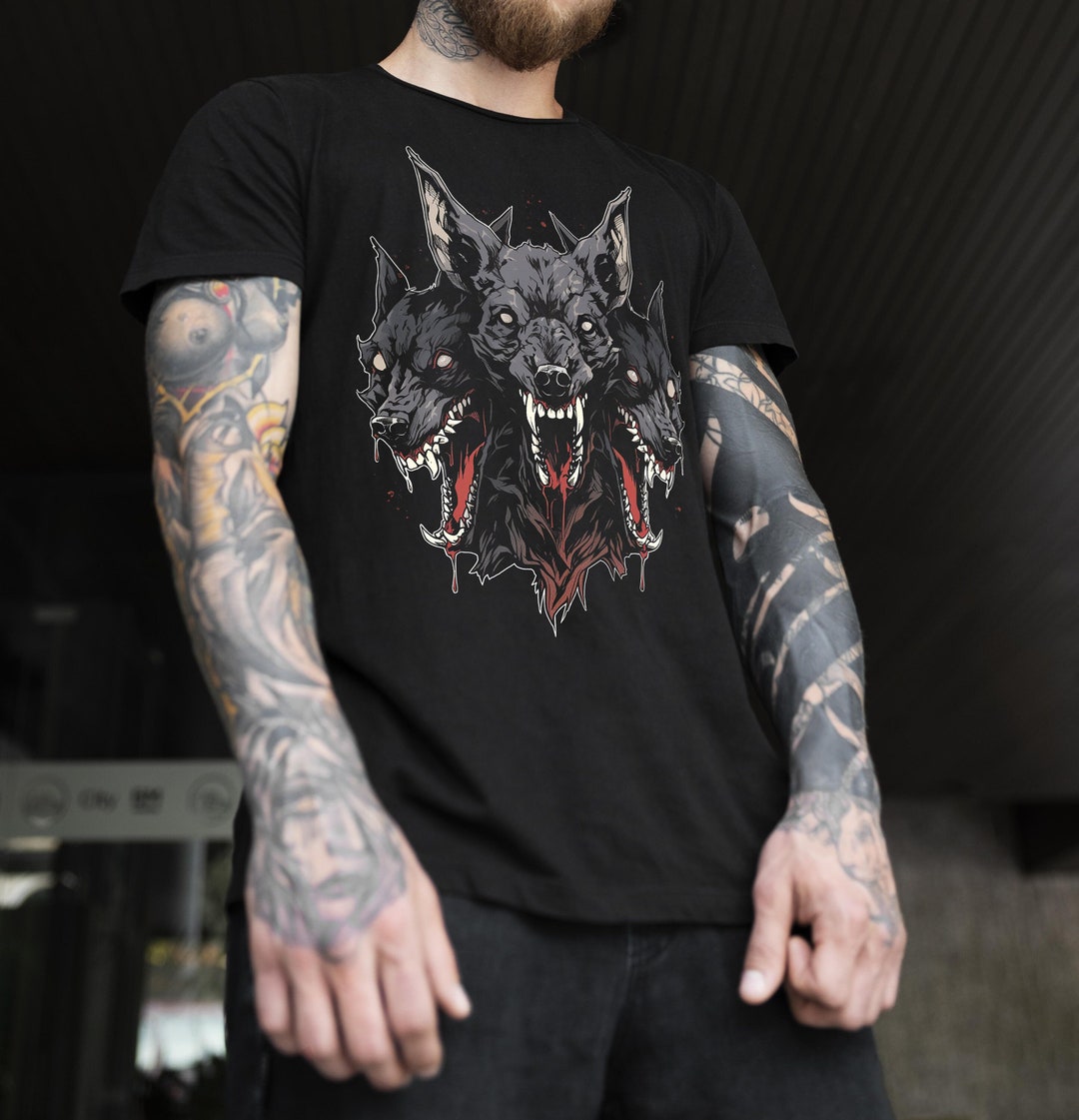 CERBERUS - Classic Tee - 100% Premium Cotton - Mens / Unisex T-shirt ...