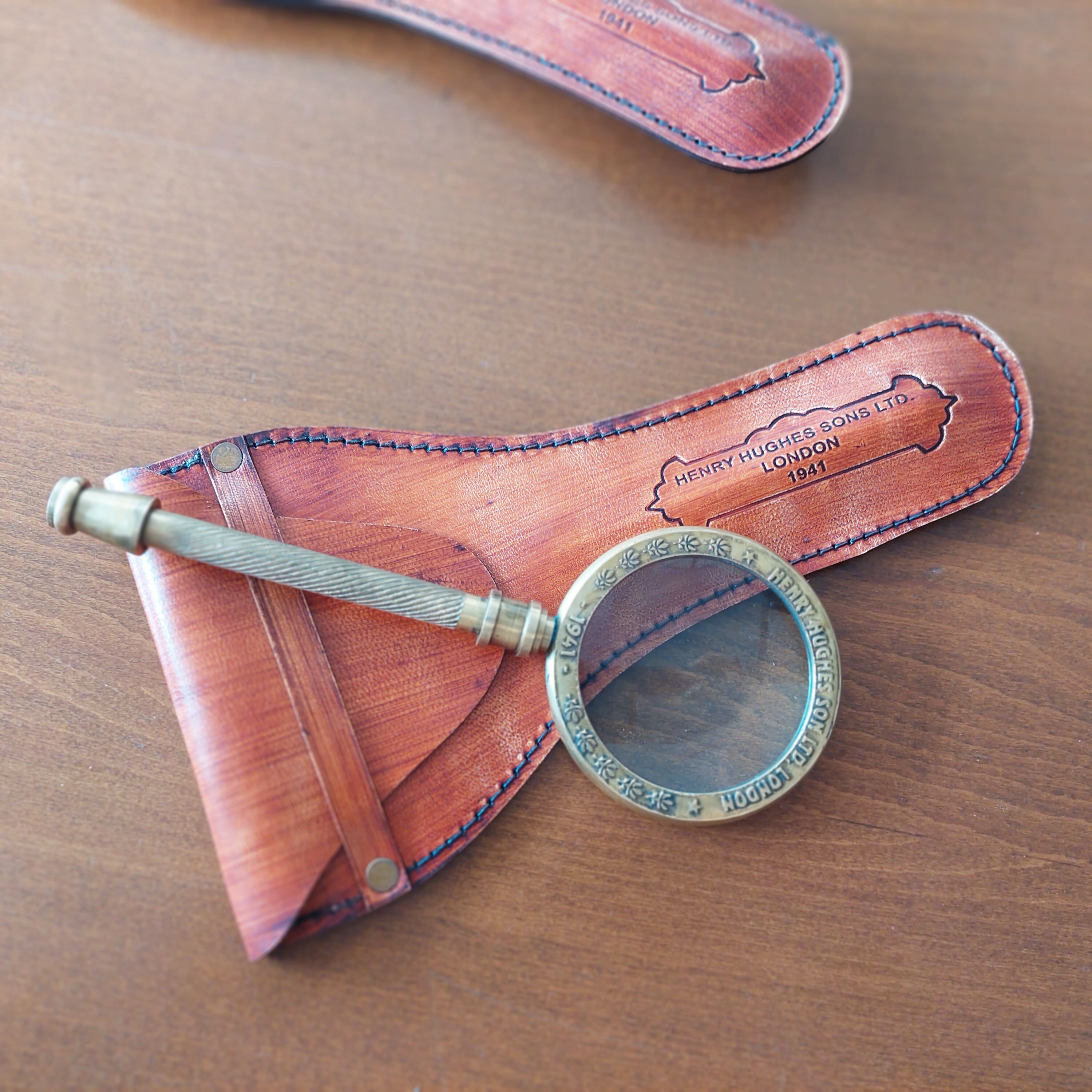 Personalized Magnifying Glass With Leather Cover - Etsy