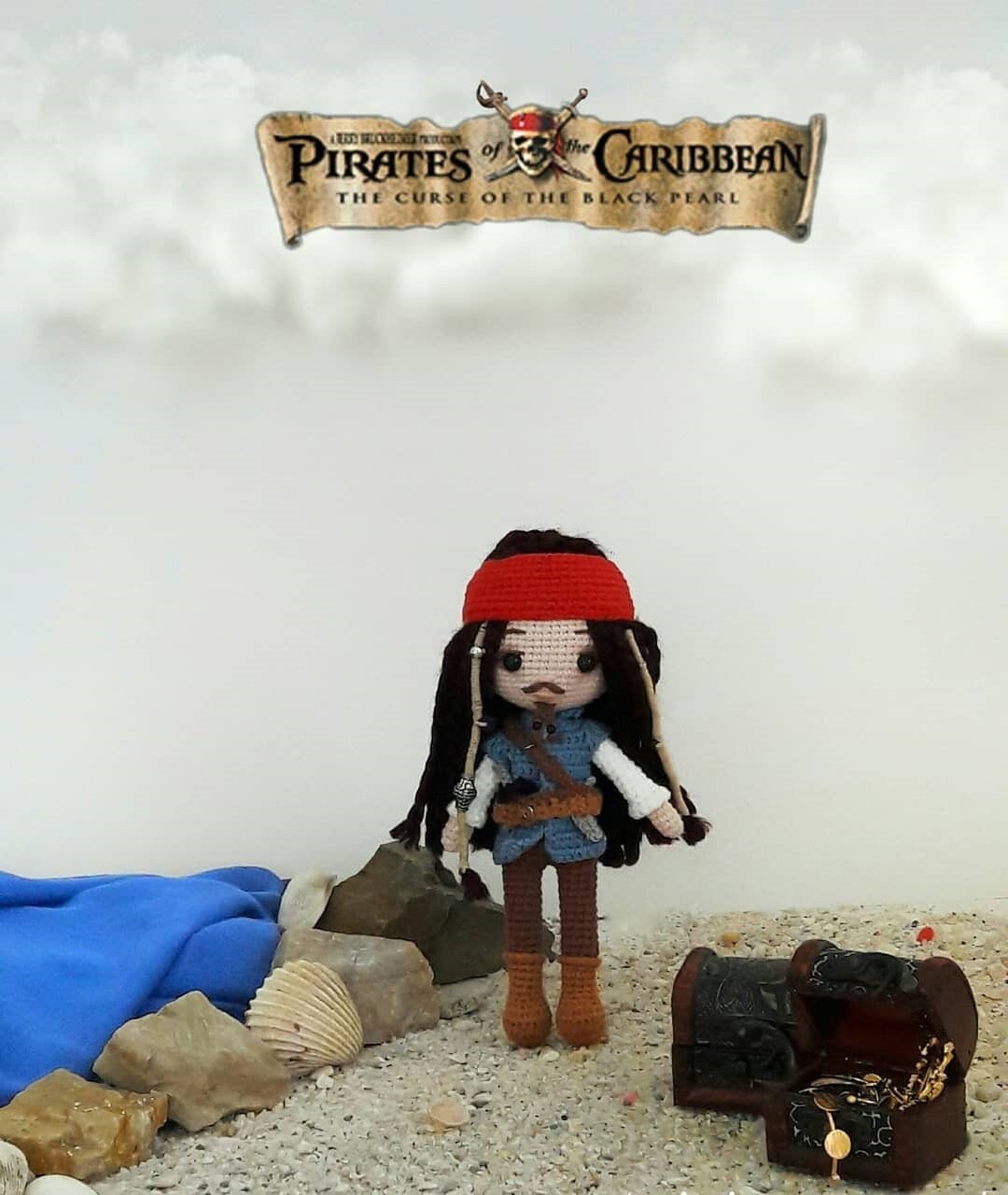 Amigurumi Pirates of the Caribbean Dolls, Crochet and Knitted Doll ...