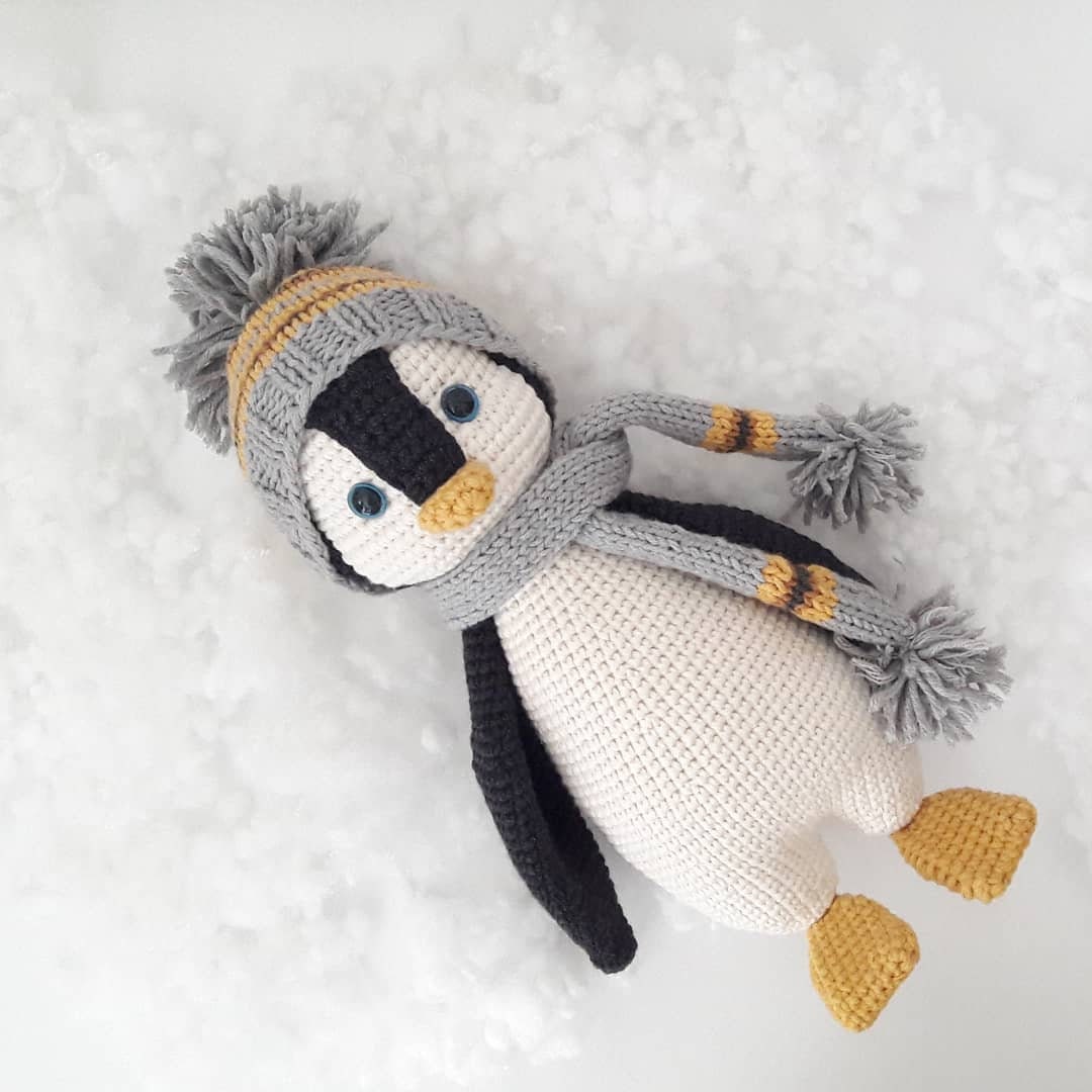 Amigurumi Crochet Penguin Pingu Dolls Crochet and Knitted - Etsy