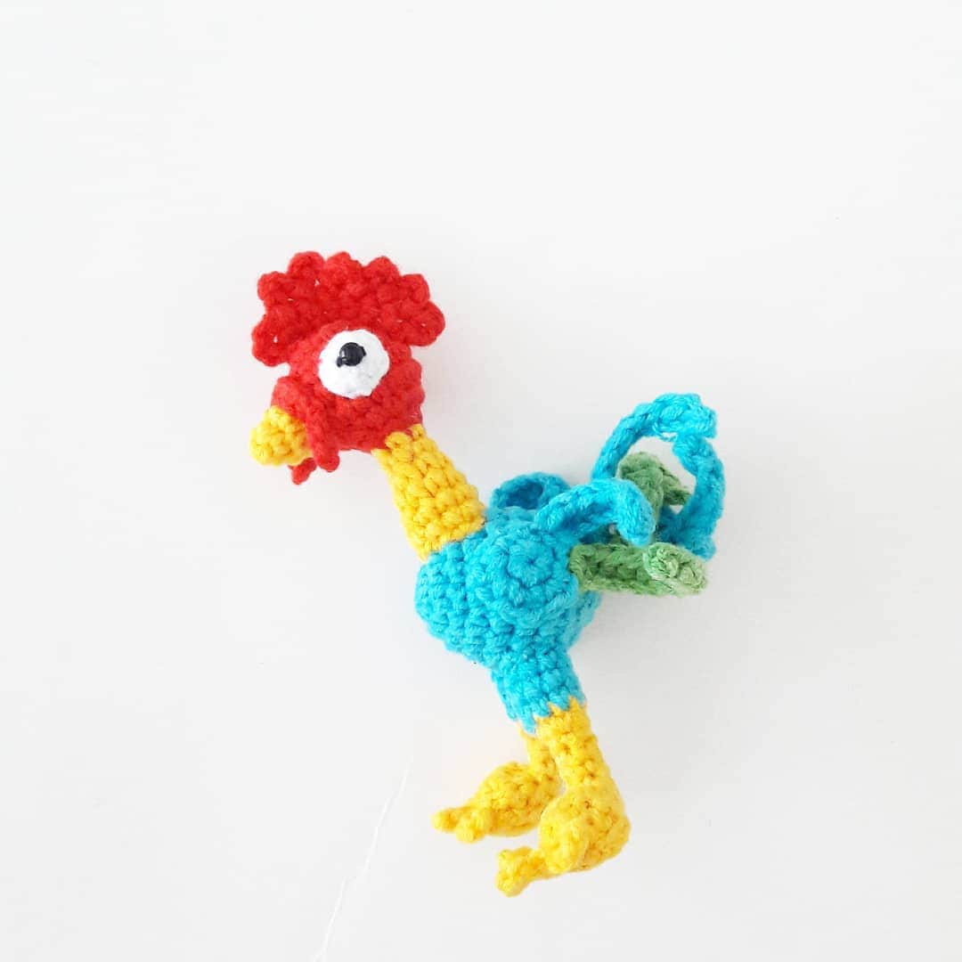 Amigurumi Moana Charaktere: Moana, Hei Hei, Pua Puppen, Häkel- und ...