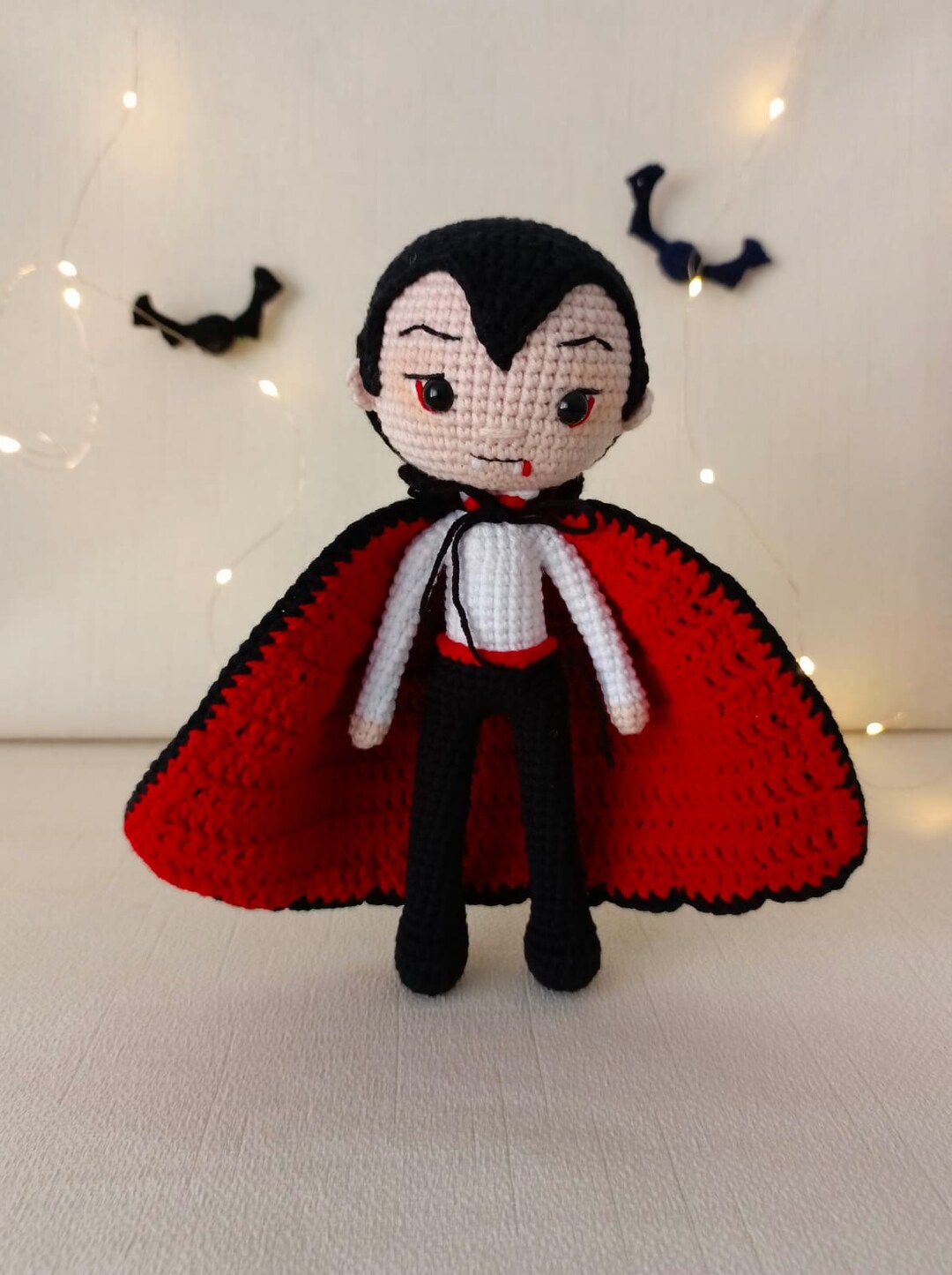 Charming Handmade Dracula Toy With Gift - Etsy