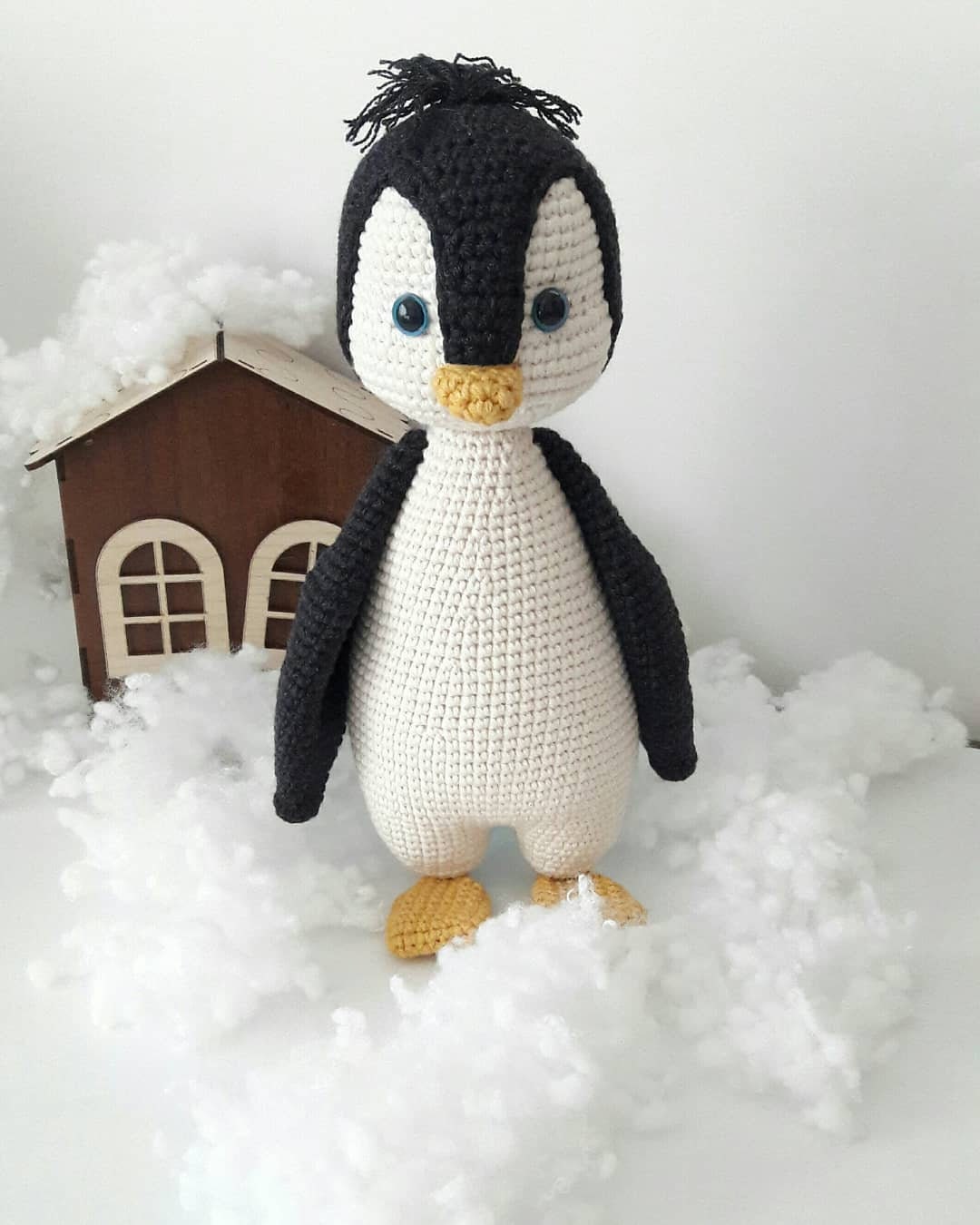 Amigurumi Crochet Penguin Pingu Dolls Crochet and Knitted - Etsy