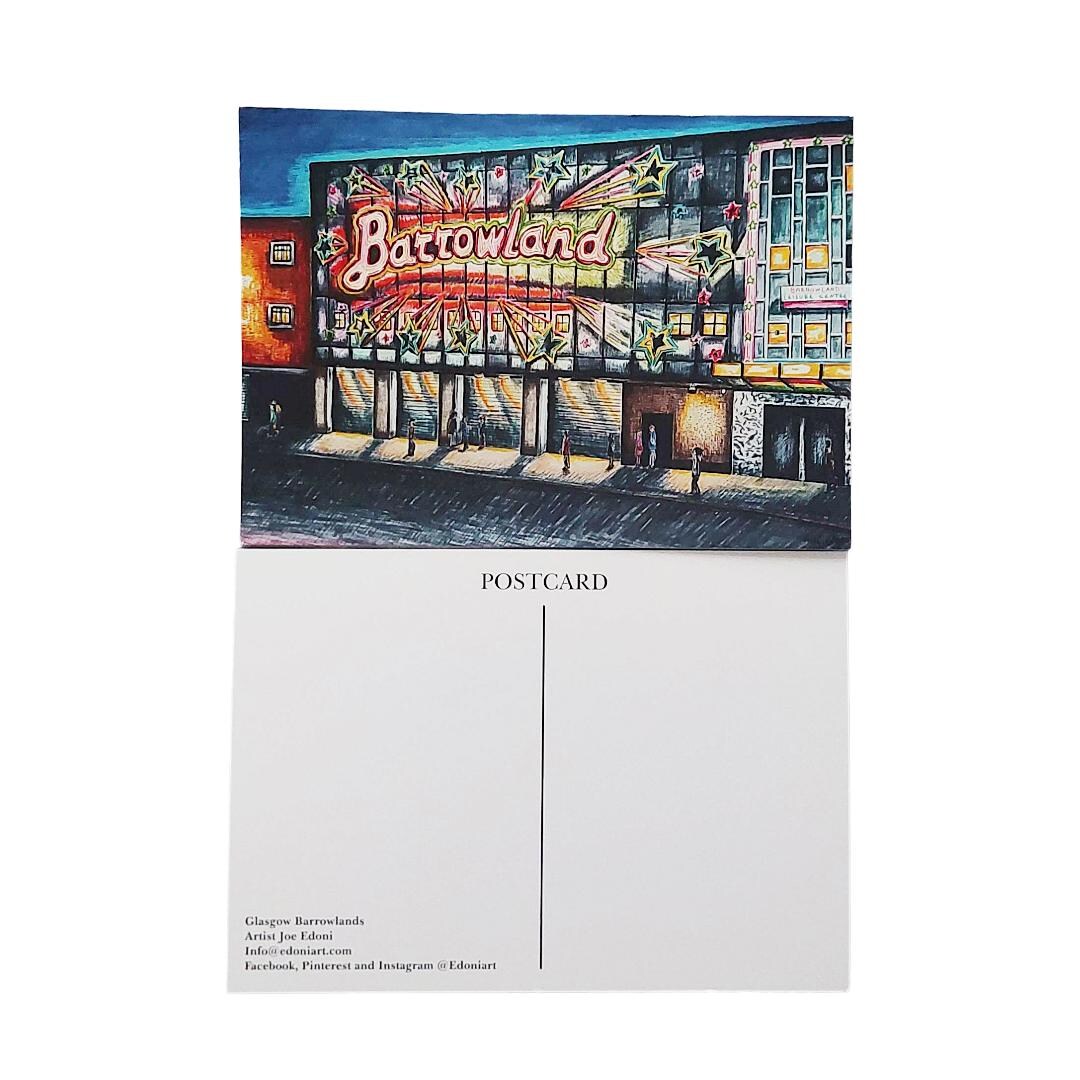 Glasgow Art Postcards: Historic Scotland Travel Prints - Etsy
