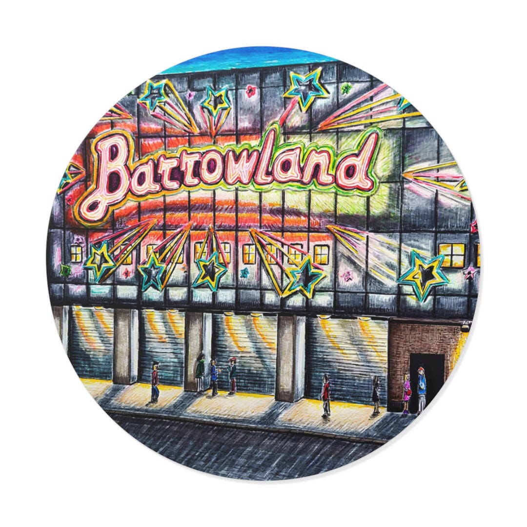 Glasgow Barrowlands Vinyl Sticker: Waterproof Laptop Decal - Etsy UK
