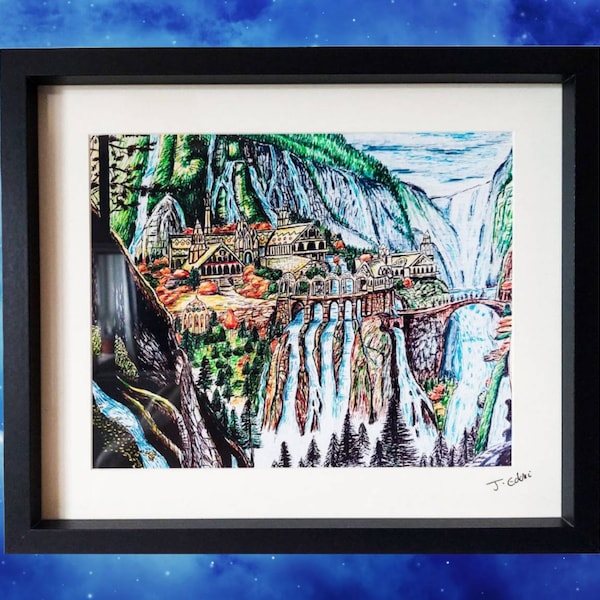 Rivendell Print - Etsy