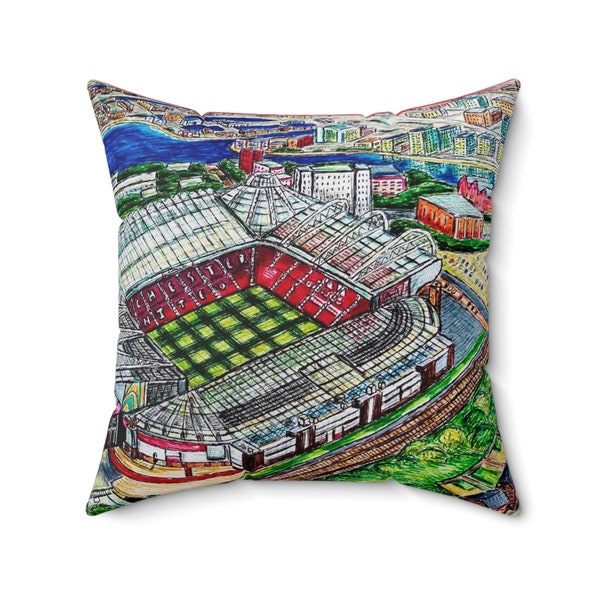 Manchester United Pillow - Etsy