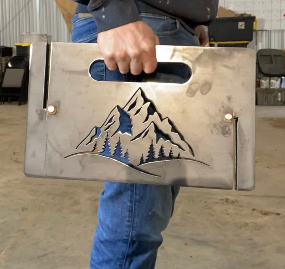 Collapsible Octagon Fire Ring - Etsy