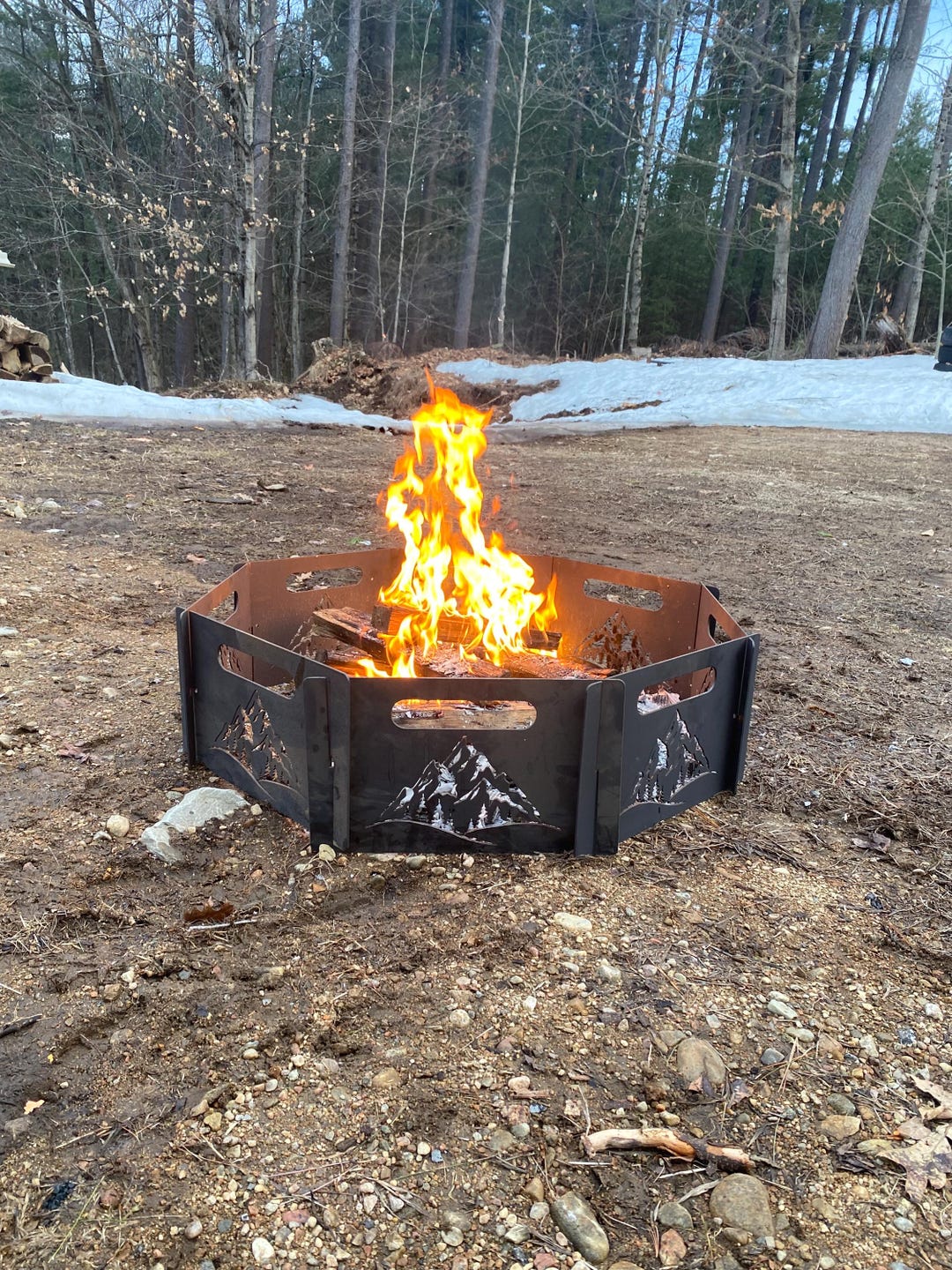 Pack N Go Octagon Fire Ring - Etsy