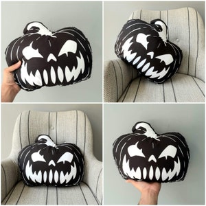 Gothic Pillow,skull Pillow,pumpkin Pillow,goth Popcorn Pillow,palmistry ...