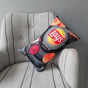 Lays Chips Pillow: Funny Soft Stuffed Novelty Decor - Etsy