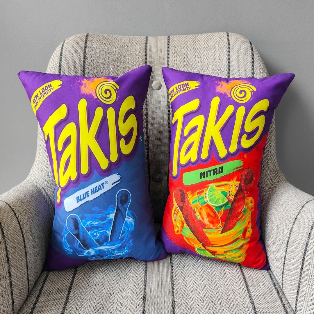 Takis Chips Pillow: Funny Novelty Food Decor - Etsy
