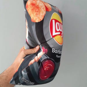 Lays Chips Pillow: Funny Soft Stuffed Novelty Decor - Etsy