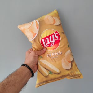 Lays Chips Pillow: Funny Soft Stuffed Novelty Decor - Etsy