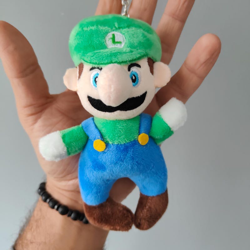 Luigi Plush - Etsy