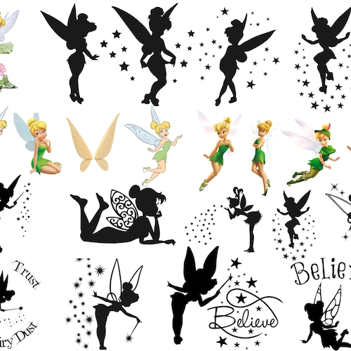 Tinkerbell SVG / Tinkerbell PNG / Cut Files / Instant Download - Etsy