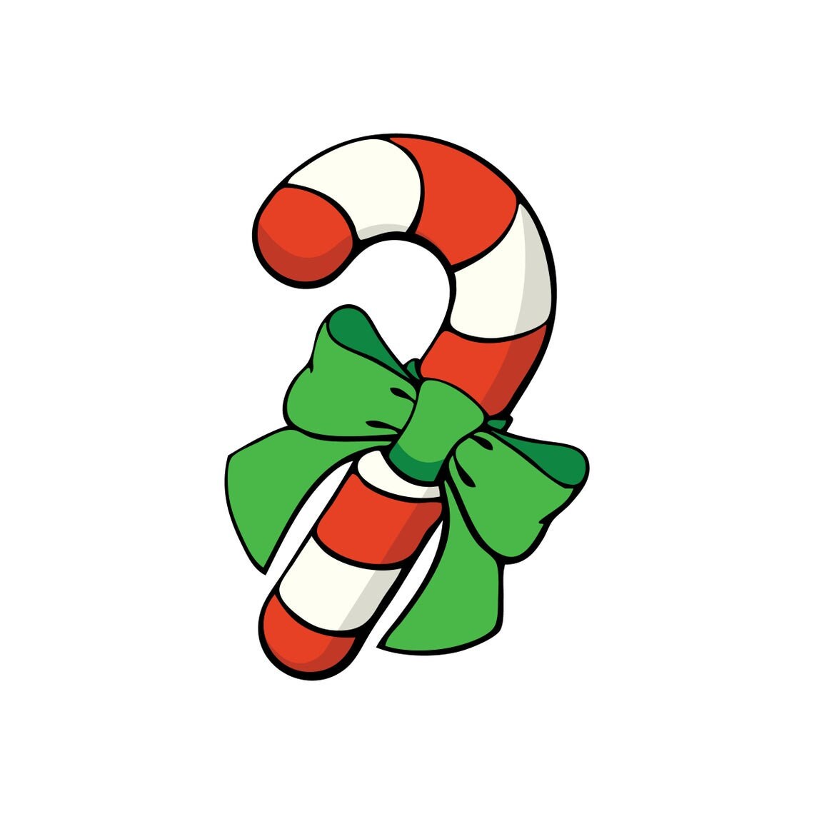 Instant Download / Candy Cane Svg Candycane Christmas Dessert | Etsy