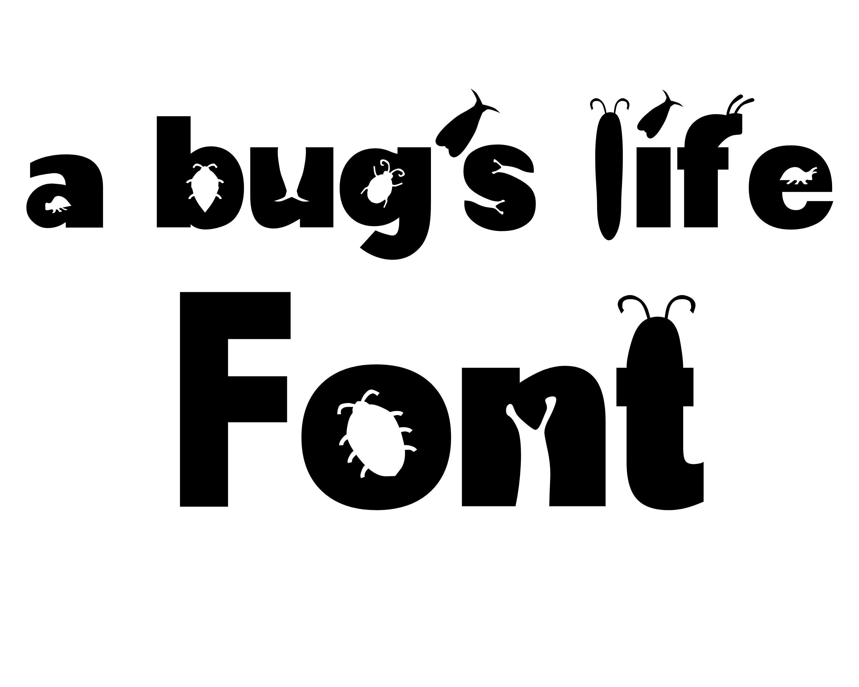 Life font