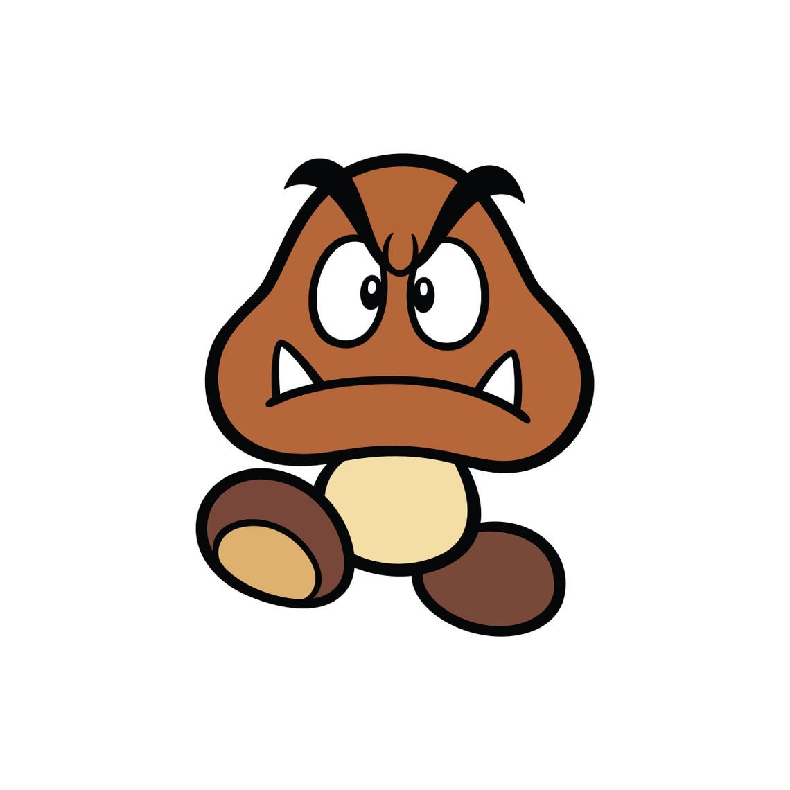 Instant download / Nintendo Svg Goomba Game Mario Super | Etsy