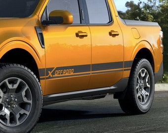 Ford Maverick 2022, 2023 Truck Permanent Vinyl Decal 8 for Interior or ...