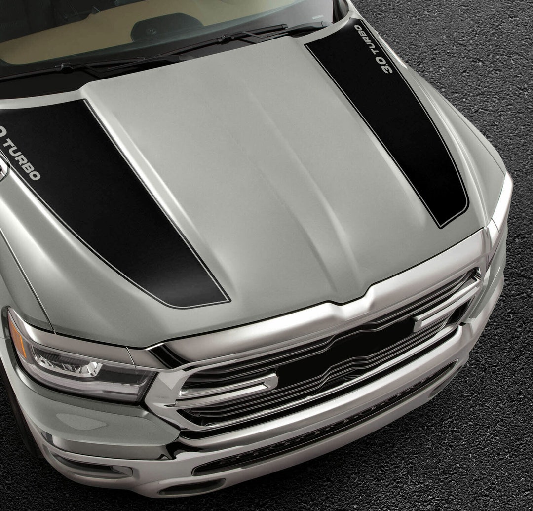 Side Hood Graphics Kit for Dodge RAM 1500 Decals 2018 and New 2 - Etsy
