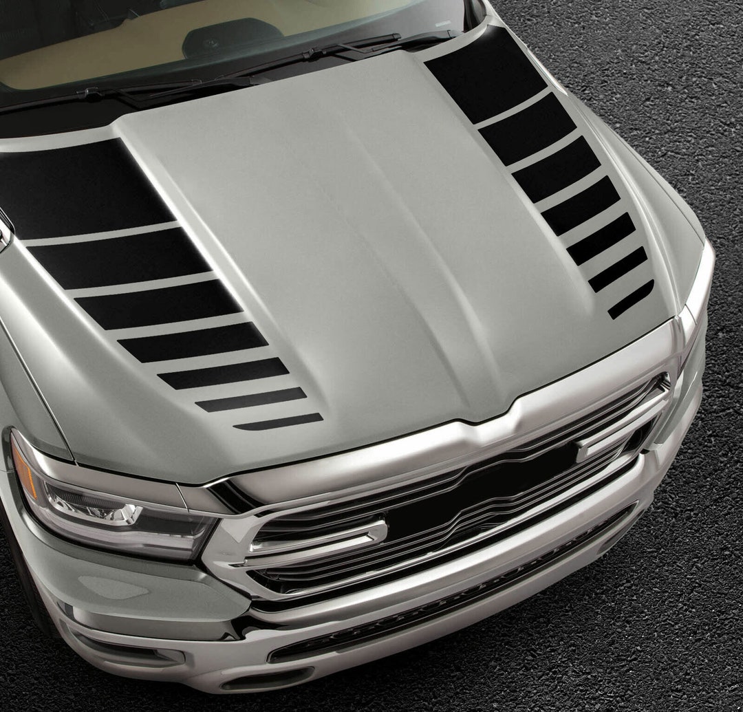 Side Hood Graphics Kit for Dodge RAM 1500 Decals 2018 and New - Etsy