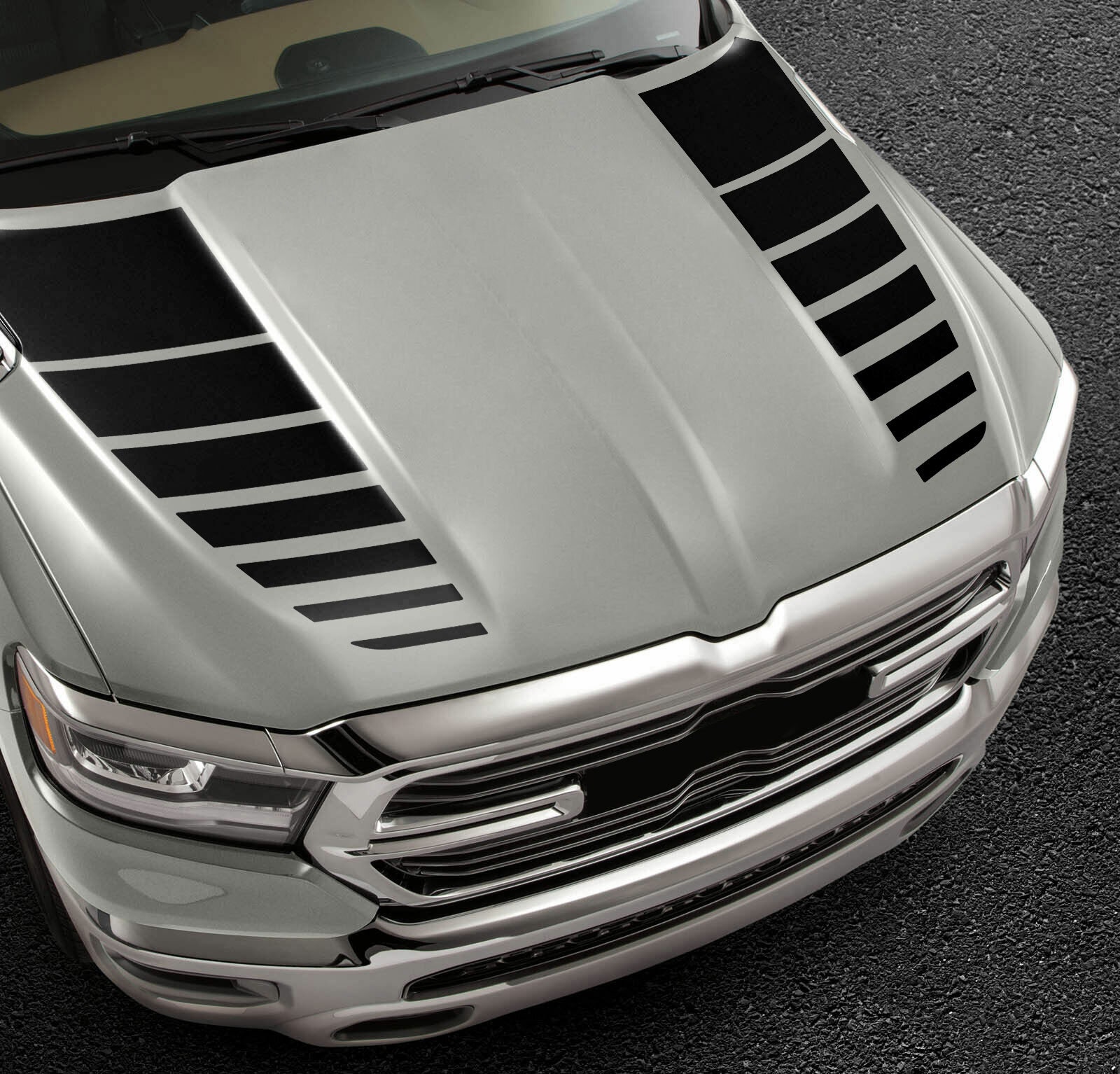 Side Hood Graphics Kit for Dodge RAM 1500 Decals 2018 and New - Etsy