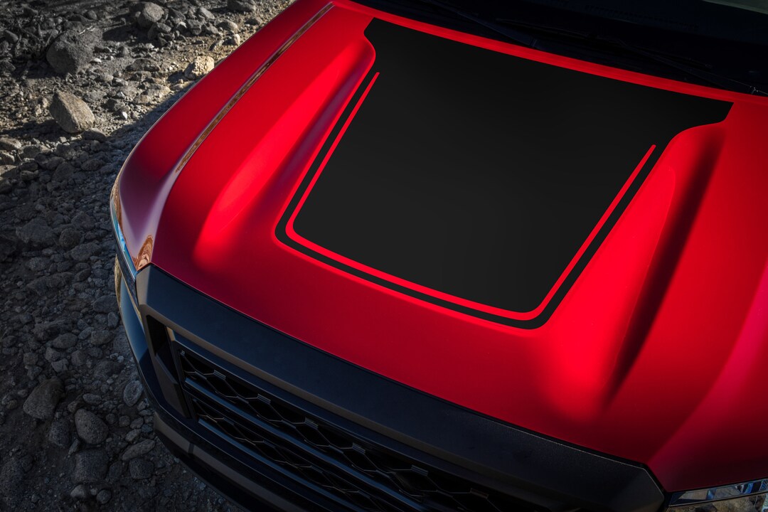Large Hood Blackout Decal for Nissan Frontier 2021 and New 4 - Etsy