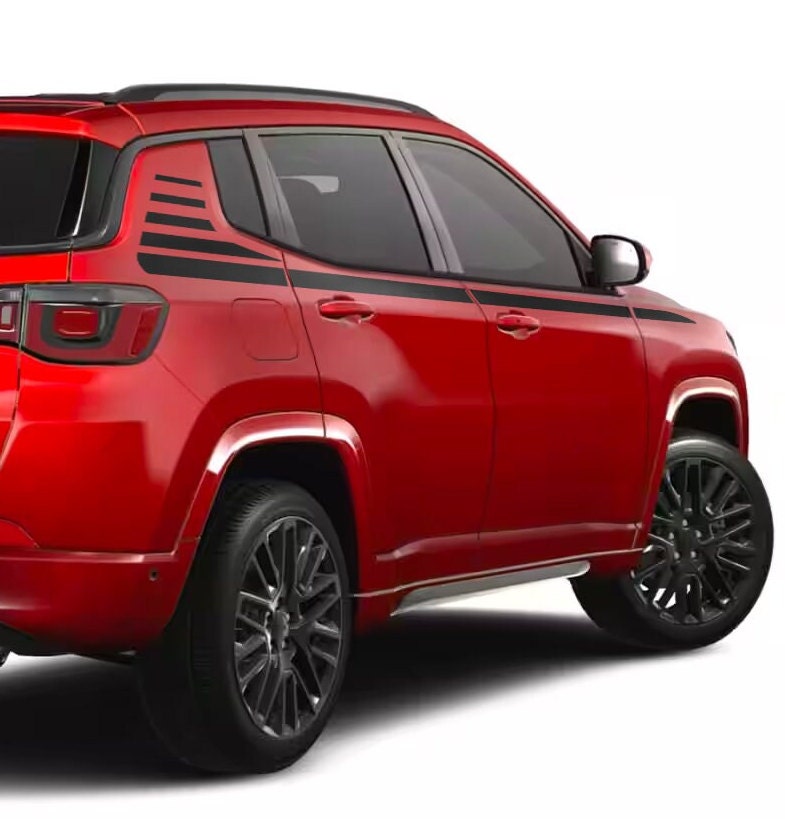 Side Stripe Decal for Jeep Compass Graphics 2016 and New 4 - Etsy