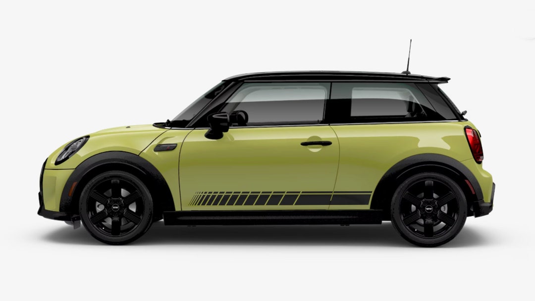 Side Body Stripe Graphics Kit for Mini Hardtop / Convertible Cooper S ...