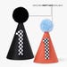 Custom Checkered Bunting Any Colour Checkerboard Print Garland Race Car ...