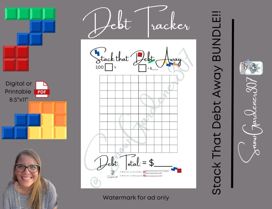 Debt Payoff Puzzle Tracker: Savings Challenge Printable (PDF) - Etsy