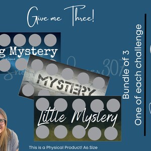 Mystery Scratch-off Laminated Savings Challenges #3 • Single or Bundle ...