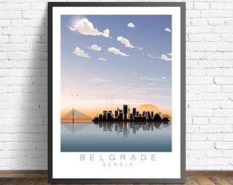 Serbia Poster - Etsy