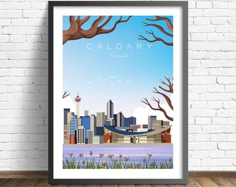 Calgary Canada - Etsy