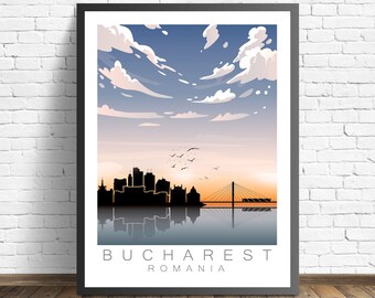 Romania Print Poster - Etsy