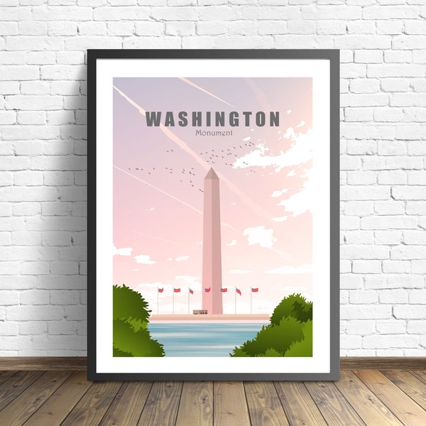 Washington Monument - Etsy