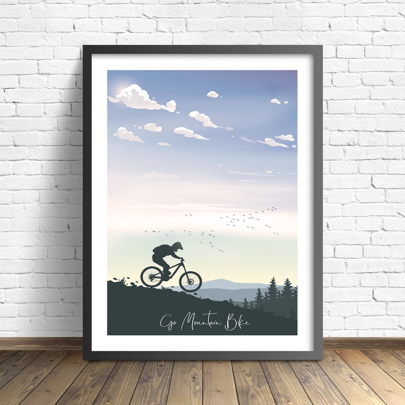 Bike Poster - Etsy