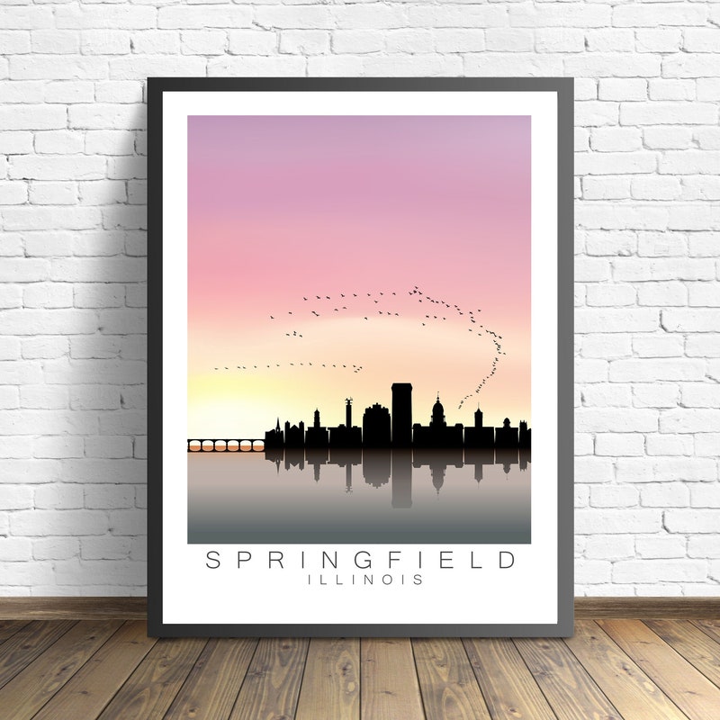 Illinois Poster - Etsy