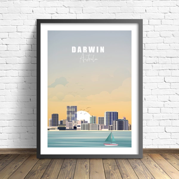 Darwin Print - Etsy