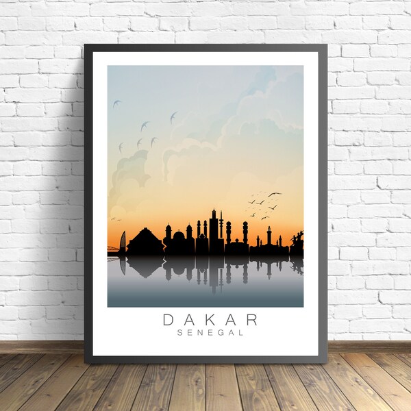 Dakar Poster Print - Etsy