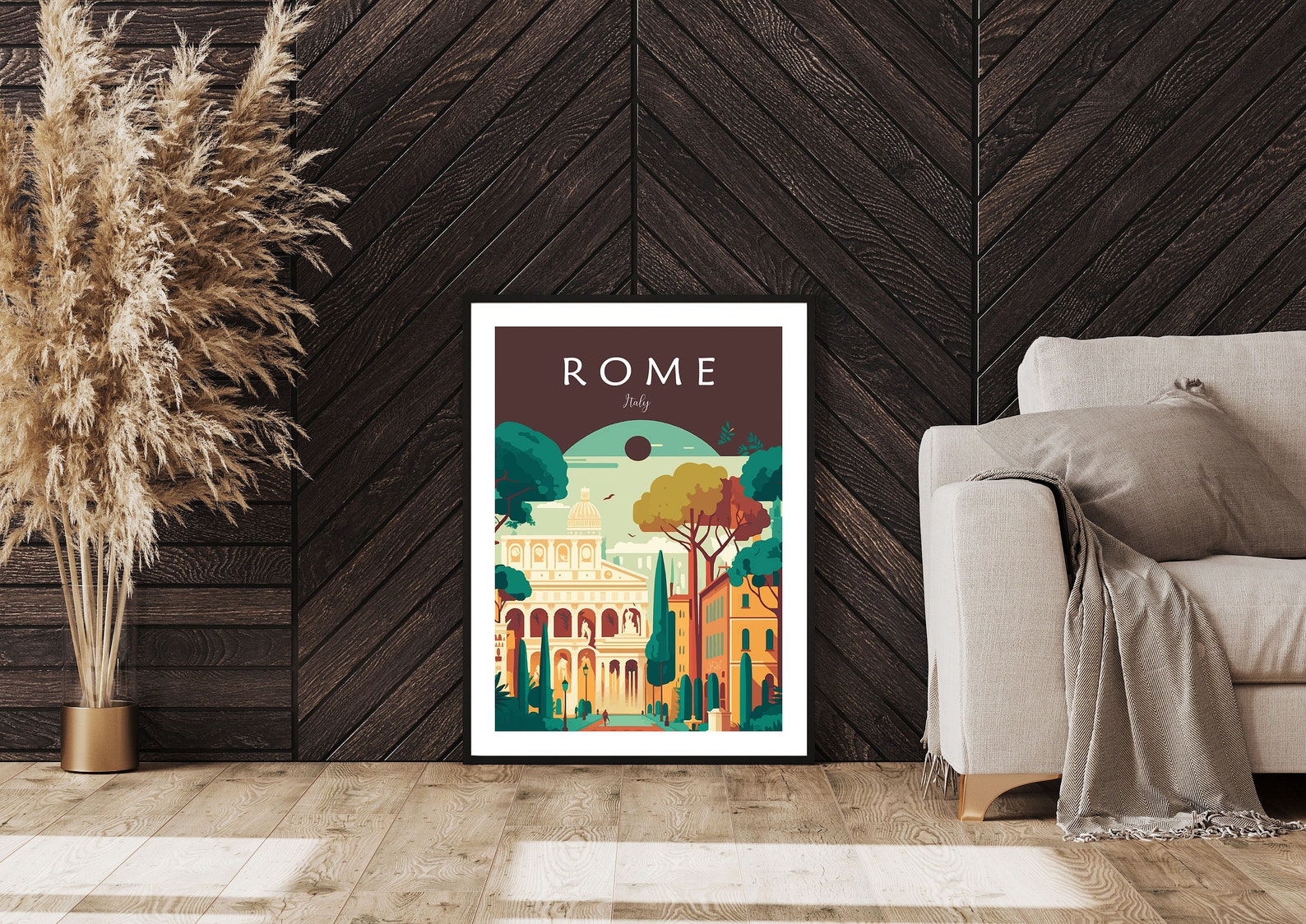 Rome Travel Print , Italy Poster , Rome Wall Art - Etsy