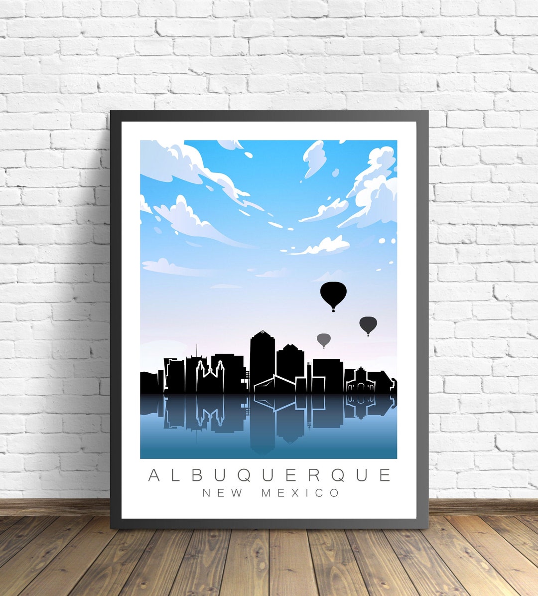 Albuquerque Poster | New Mexico Print | Travel Poster - Etsy