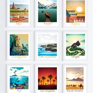 Bali Travel Poster , Indonesia Print , Bali Wall Art - Etsy