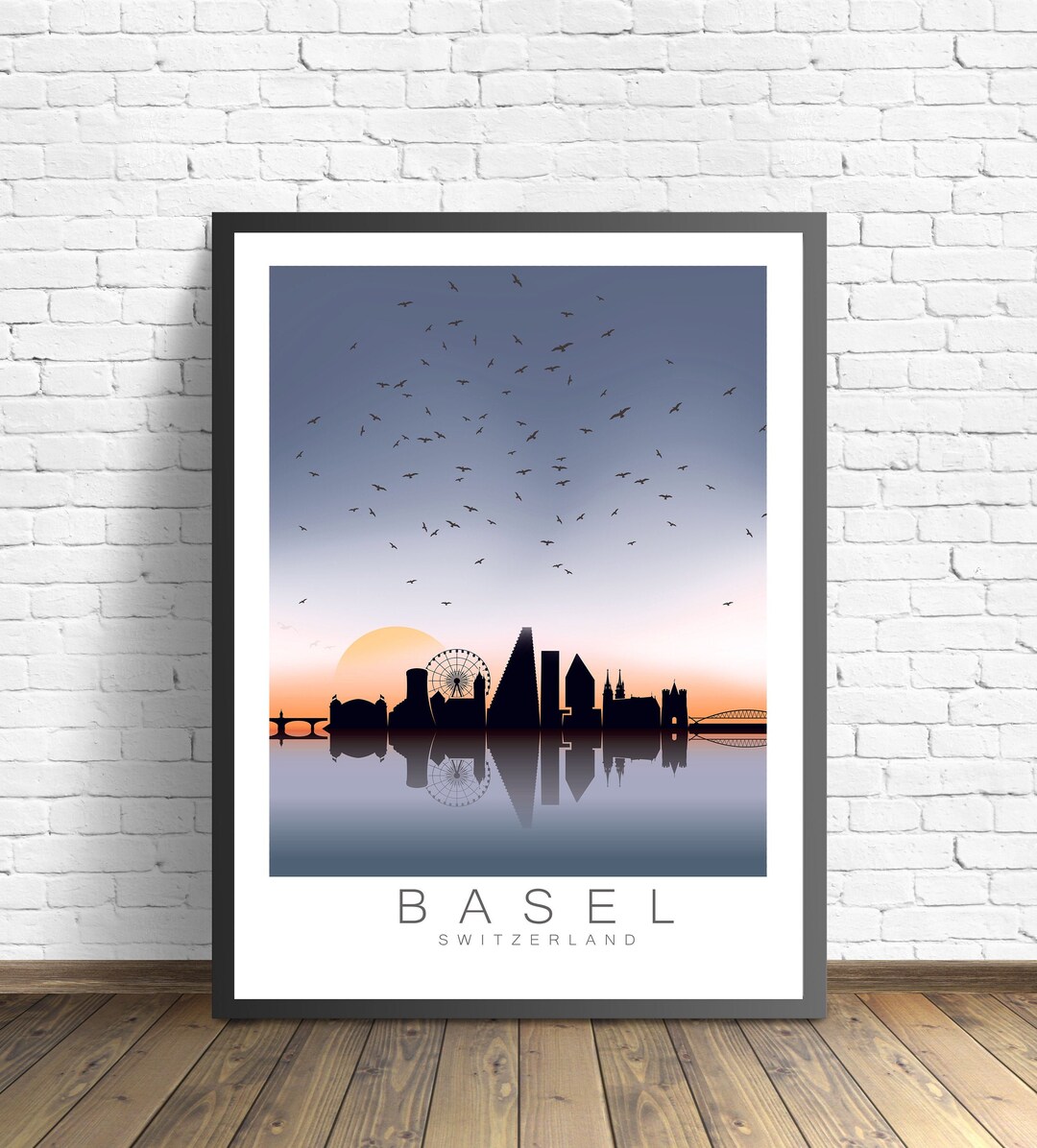 Basel Print | Switzerland Poster | Travel Poster - Etsy
