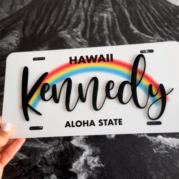 License Plate Decor - Etsy