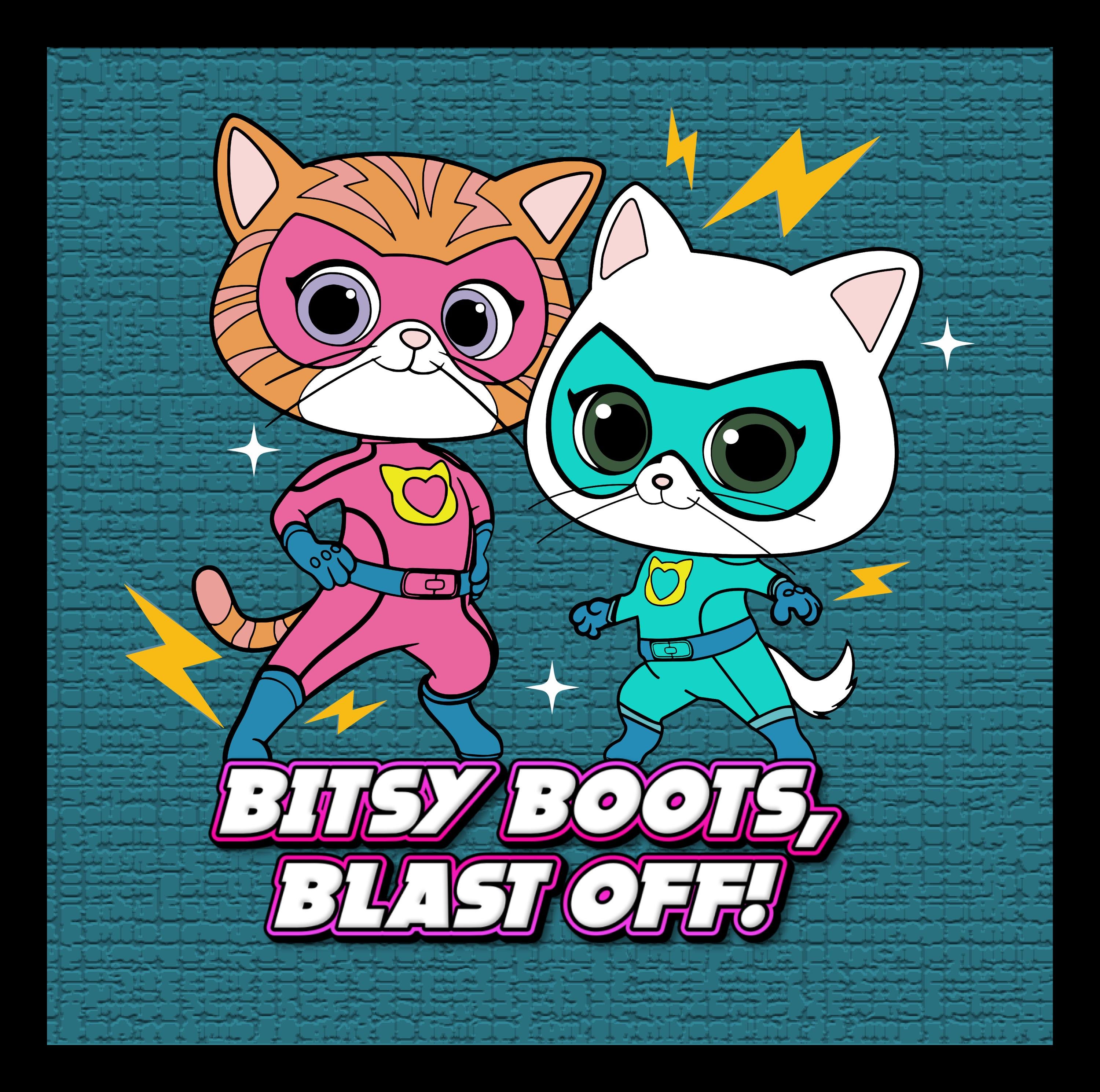 Bitsy Boots, Blast Off! PNG Super - Kitty - PNG - Etsy