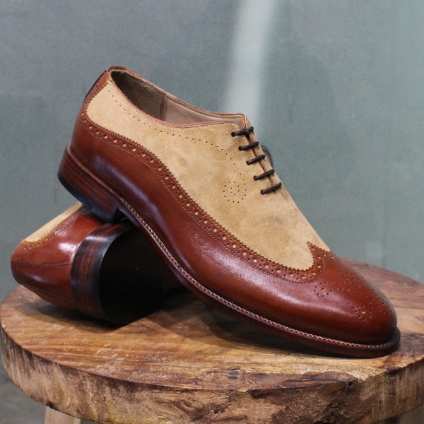 Wing Tip Oxfords - Etsy