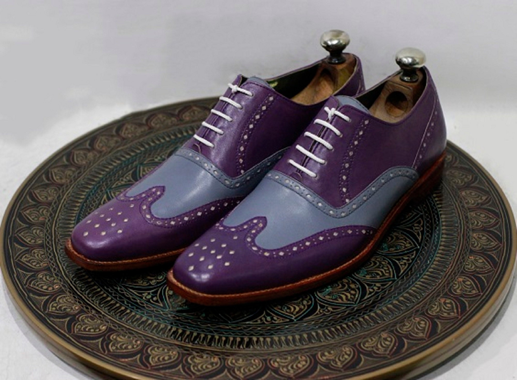 Purple Casual Shoes For Men